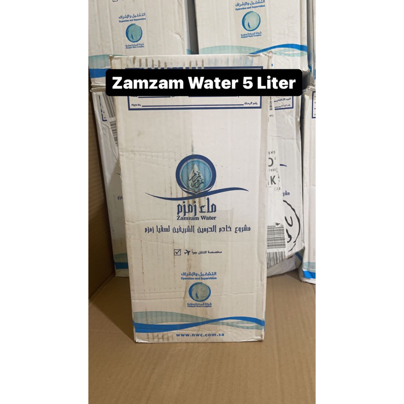 Jual Zamzam Water 5 liter | Shopee Indonesia