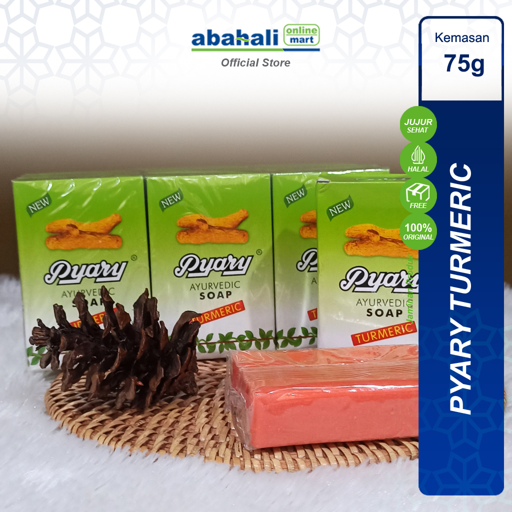 Jual Sabun Pyary Sabun Arab Pyary 75gr Turmenic Ayurvedic Dari Herbal ...