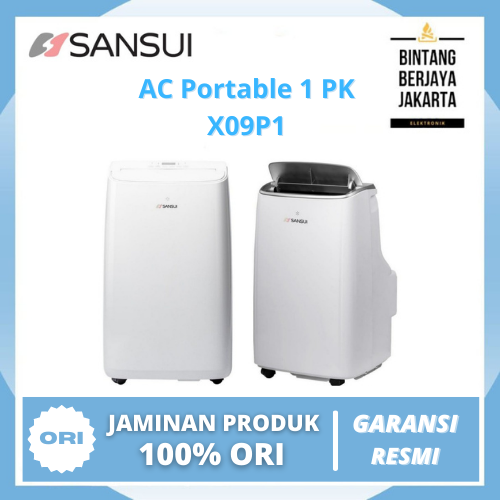 Jual AC PORTABLE 1 PK SANSUI JAPAN X09P1 WHITE | Shopee Indonesia