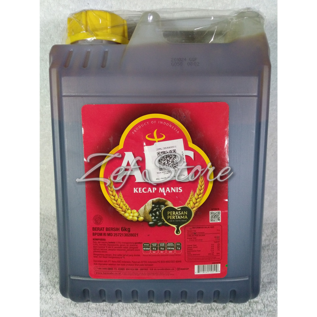 Jual [ORIGINAL BPOM] ABC Kecap Manis Sweet Soy Sauce Kemasan Jerigen ...