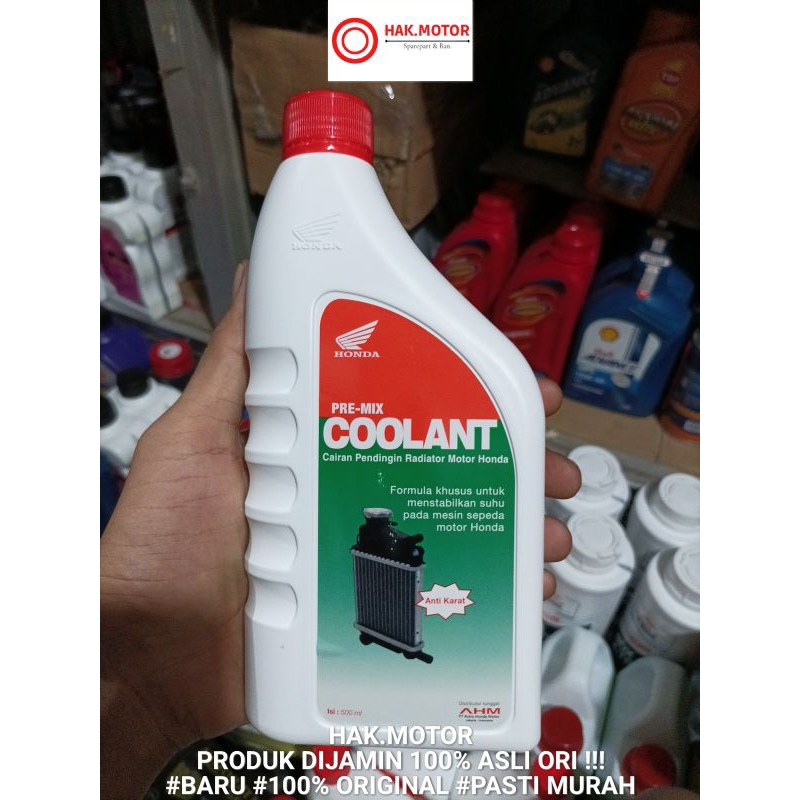 Jual AIR RADIATOR / COOLANT HONDA 500ML. DIJAMIN ASLI 100% ORIGINAL ...