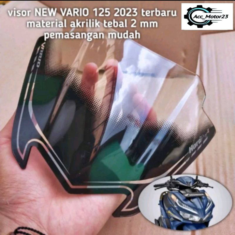 Jual Visor Motor VARIO 125 New 2023 2023 Visor Vario 125 2023 2022 ...
