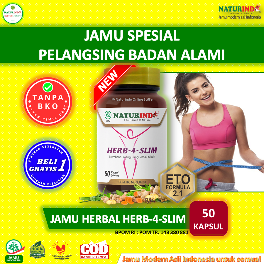 Jual Obat Herbal Pelangsing Diet Penurun Berat Badan AMPUH Herbal HERB ...