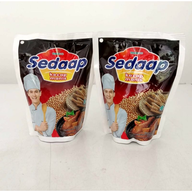 Jual Kecap Sedaap kemasan refill 1000gr /refill 225ml/Botol 135ML ...