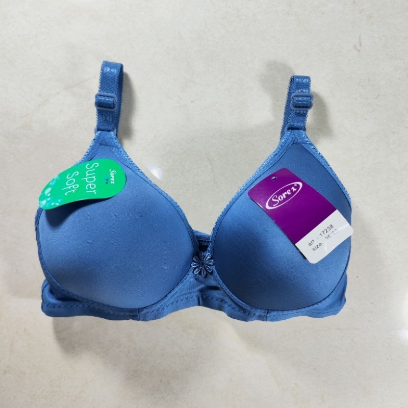 Jual BH Sorex Tanpa Kawat Bra Sorex 17238 CUP A Super Soft Busa Sedang ...