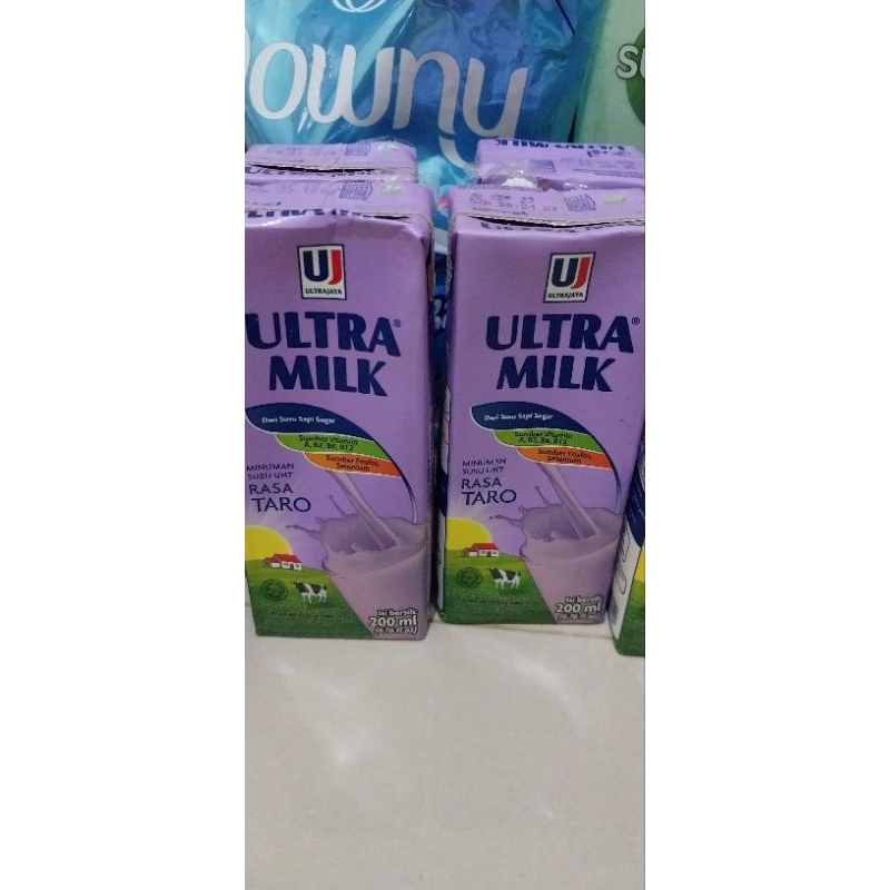 Jual ultra milk taro 200ml | Shopee Indonesia