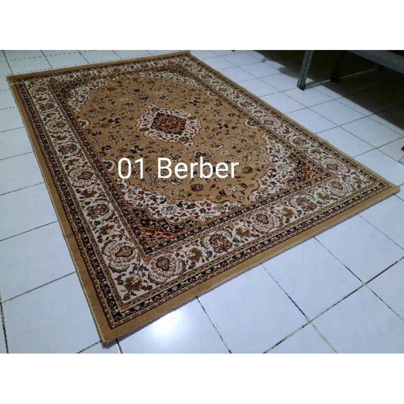Jual Karpet Motif Klasik Turkey Turki Persian Coklat Cream Gold ...