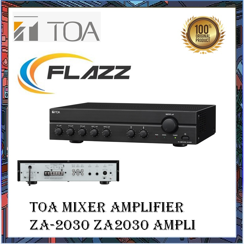 Jual TOA Mixer Amplifier ZA-2030 ZA2030 ampli | Shopee Indonesia