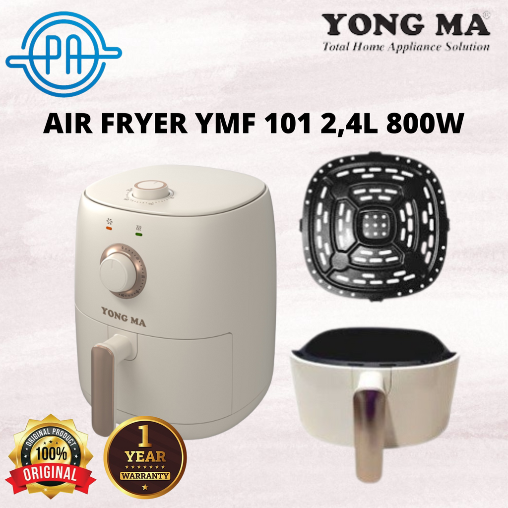 Jual AIR FRYER YONG MA YMF 101 2,4L 800W / YONGMA AIRFRYER YMF101 | Shopee Indonesia