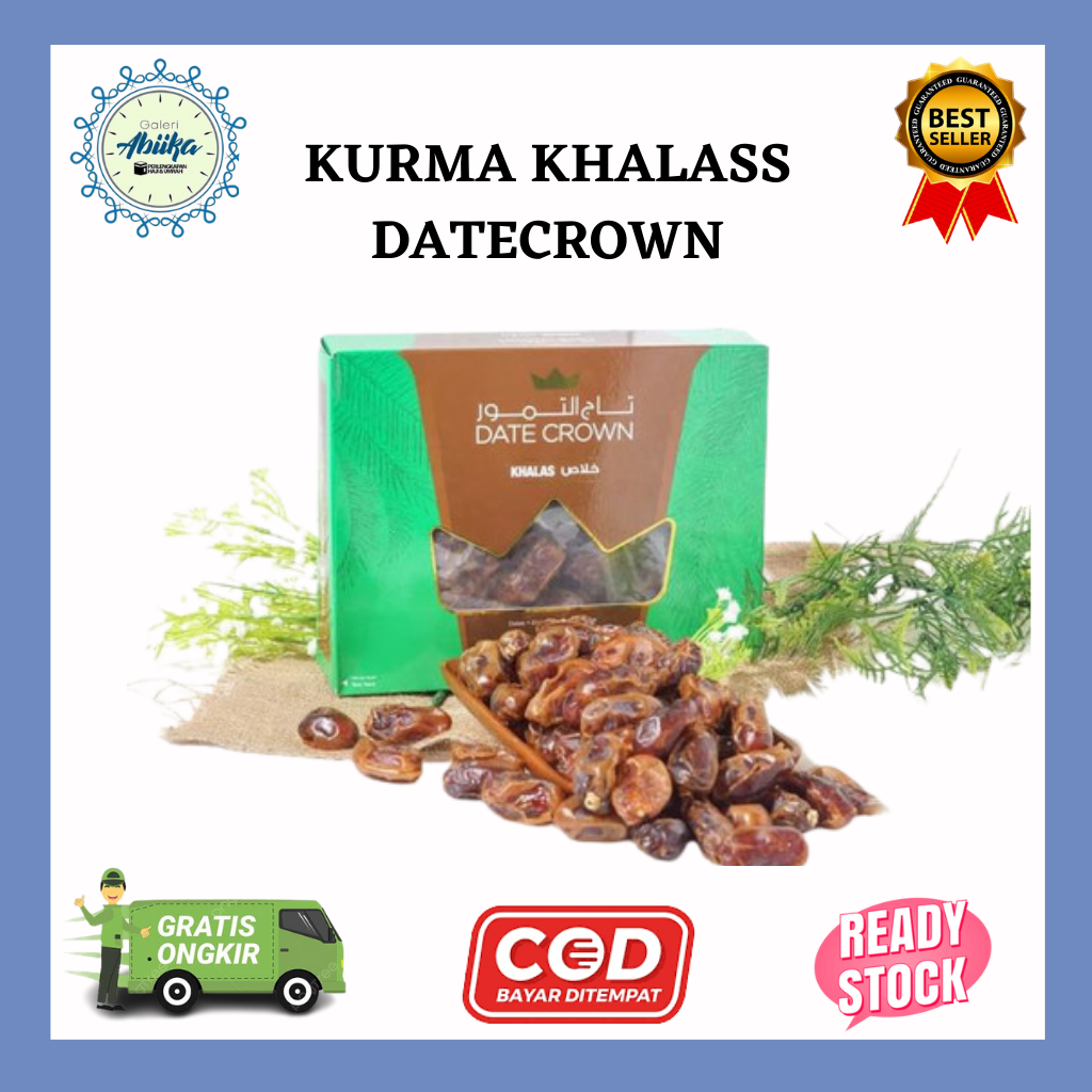 Jual Kurma khalas Datecrown 1kg | Shopee Indonesia