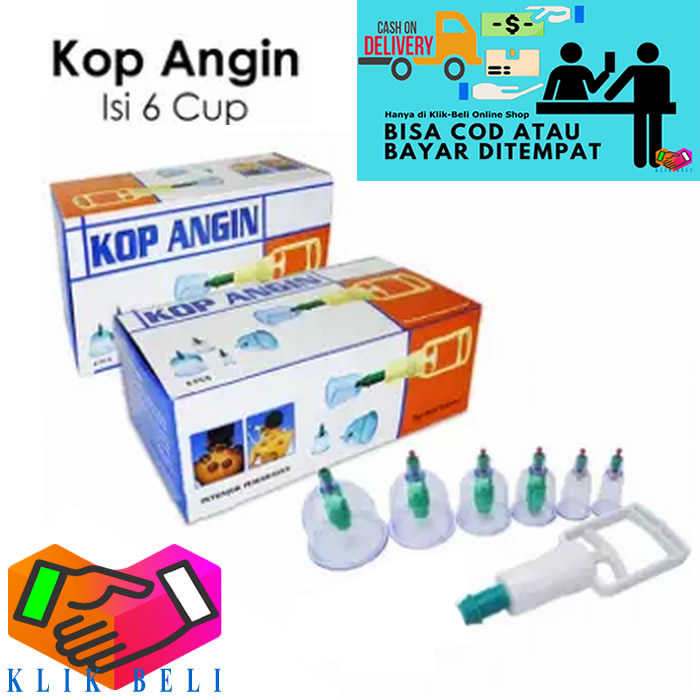 Jual Kop Angin Alat Bekam Punggung 1 Set Isi 6 Pcs Cup Terapi Badan Masuk Angin | Shopee Indonesia