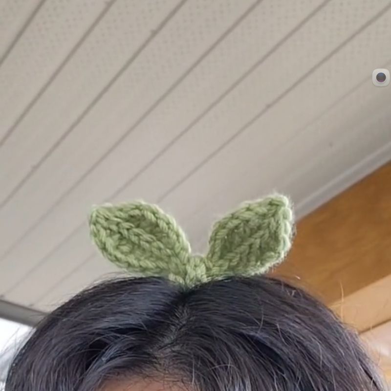 Jual 3in1 Leaf Sprout Crochet | Daun Rajut | Headphone Accessories ...