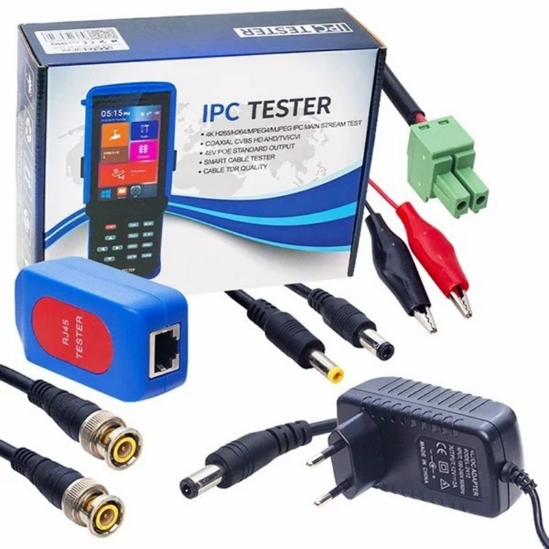 Jual IPC TESTER 9310S/Cctv Support 8mp Display 4k Ipcam dan Analog Cctv ...