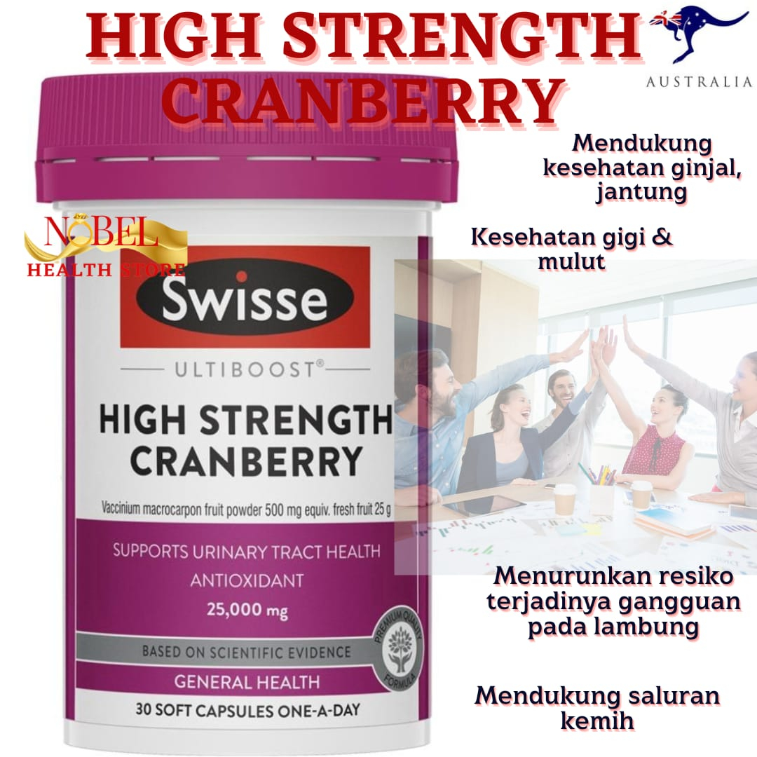 Jual swisse cranberry 25000mg 30 capsules | Shopee Indonesia
