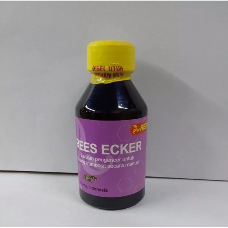 Jual Ress Ecker / larutan pengencer untuk menghitung trombosit | Shopee ...