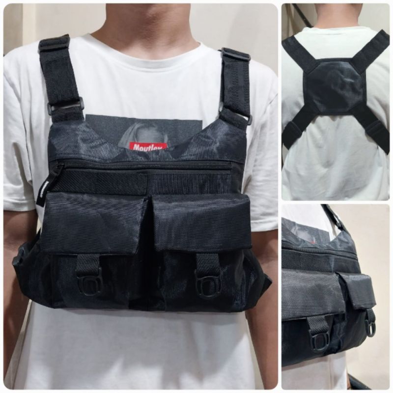 Jual tas pria simpel tas dada tactical rig bag Qutdoor | Shopee Indonesia