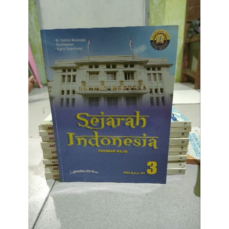 Jual buku original - sejarah Indonesia program wajib untuk sma kelas XII K 2013 Yudistira ...