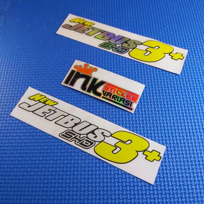 Jual STICKER NEW JETBUS 3+ CUTTING | Shopee Indonesia