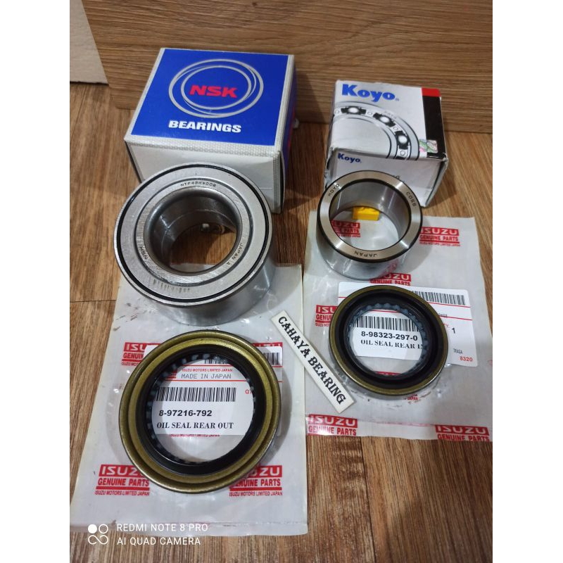 Jual BEARING SET + SEAL 42 KWD 08 BEARING RODA BELAKANG ISUZU TRAGA ...
