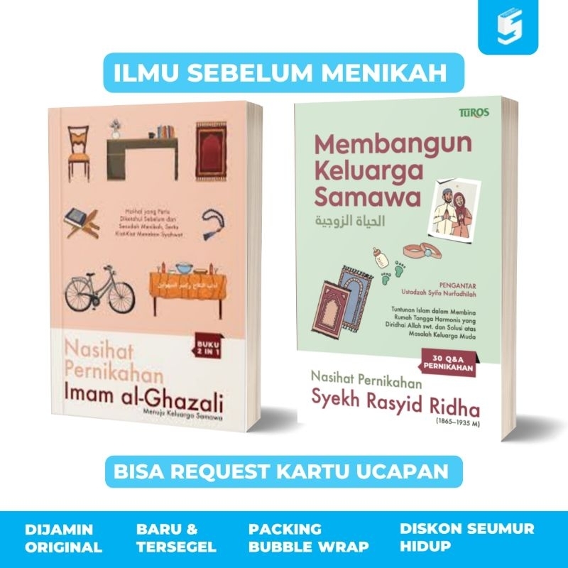 Jual Nasihat Pernikahan Al-Ghazali - Membangun Keluarga Samawa Syekh ...