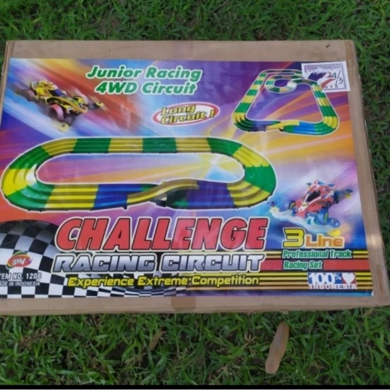 Jual track tamiya 3 jalur / arena tamiya 3 jalur | Shopee Indonesia