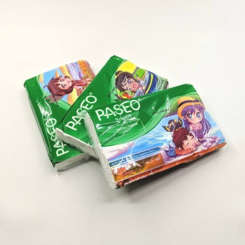 Jual Tissue Paseo Smart Travel 50 Sheets / Tisu Paseo Smart Travel 50 ...