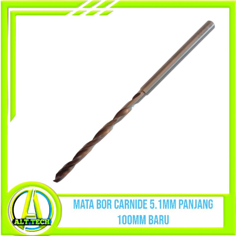 Jual Mata bor carbide 5.1mm panjang 100mm bukan hss atau nachi | Shopee ...