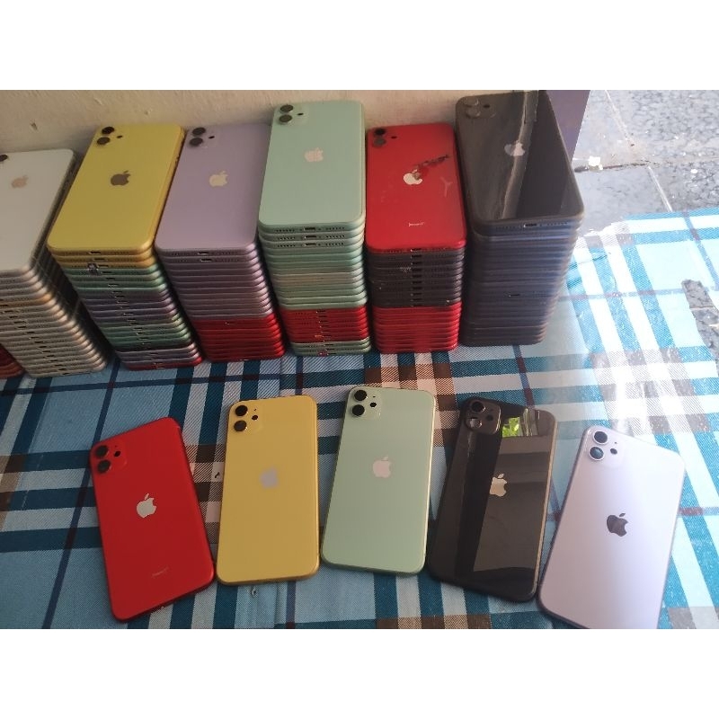 Jual Housing casing Backdoor Ip 11 original cabutan warna lengkap ...