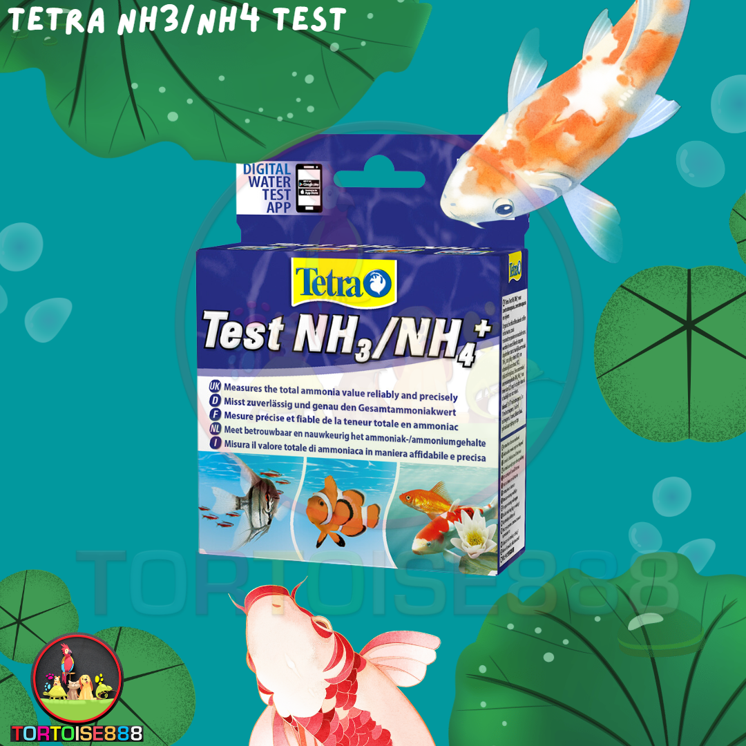 Jual TETRA Test NH3/NH4 Amonia Kolam Aquarium Test Kit NH3 NH4 | Shopee ...