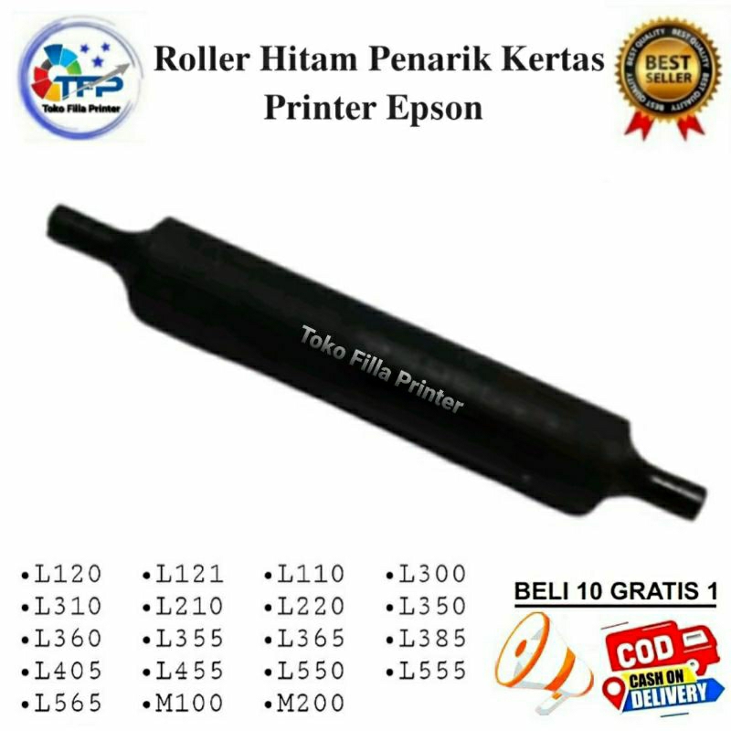 Jual Roller Hitam Penarik Kertas Printer Epson L120 L121 L110 L300 L310 ...