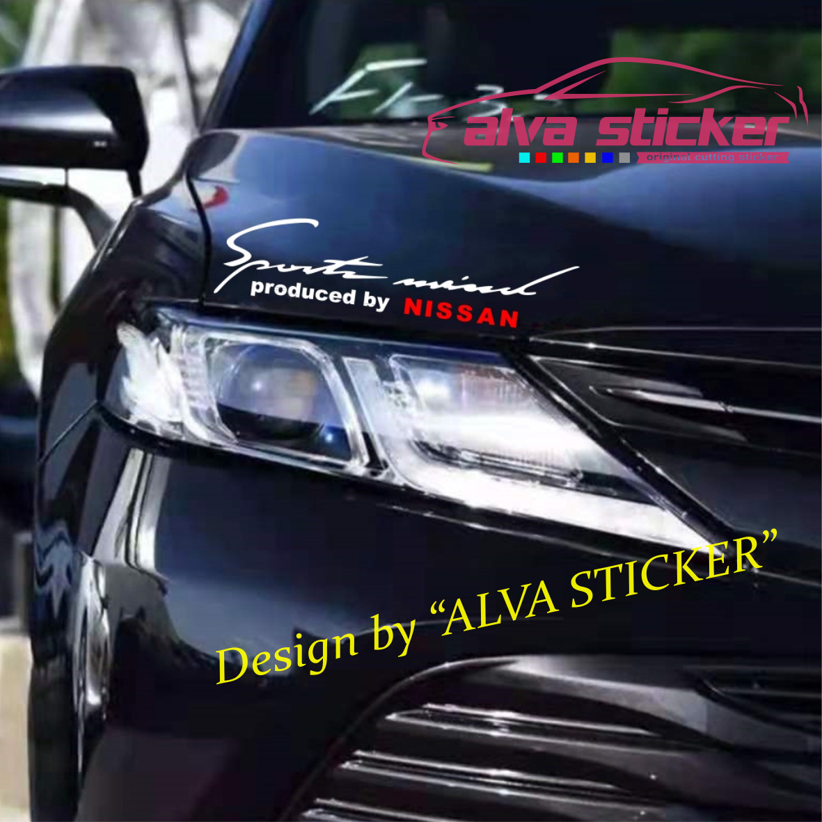 Jual sticker mobil nissan livina juke march navara sunny stiker ...