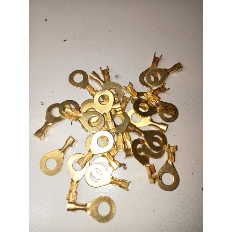 Jual skun aki / connector terminal aki model bulat ring 10 | Shopee ...