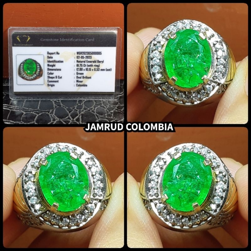 Jual NATURAL JAMRUD COLOMBIA SUPER ( COLOUR HAWAI ) | Shopee Indonesia