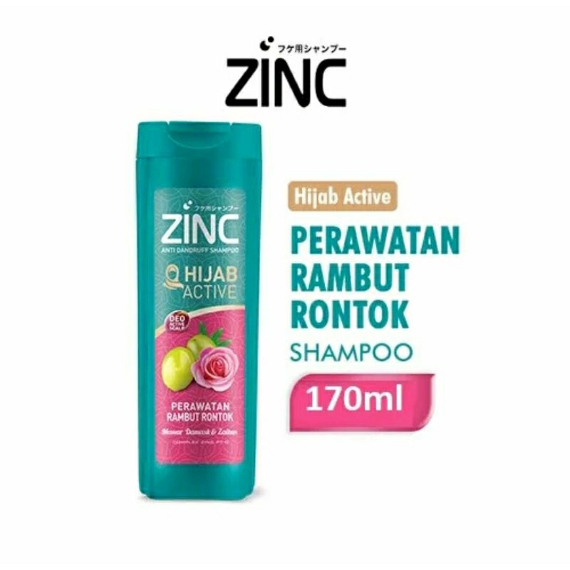 Jual ZINK SHAMPOO 170ml / Shampo Zink 170ml / Shampo botolan | Shopee ...