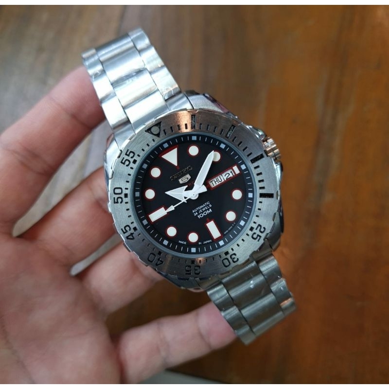 Jual Jam Pria Seiko 5 Sport 24 Jewels Automatic 45mm | Shopee Indonesia