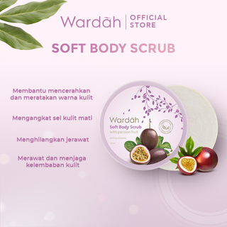 Jual Wardah Soft Body Scrub 150 ml - Scrub Badan Melembabkan ...