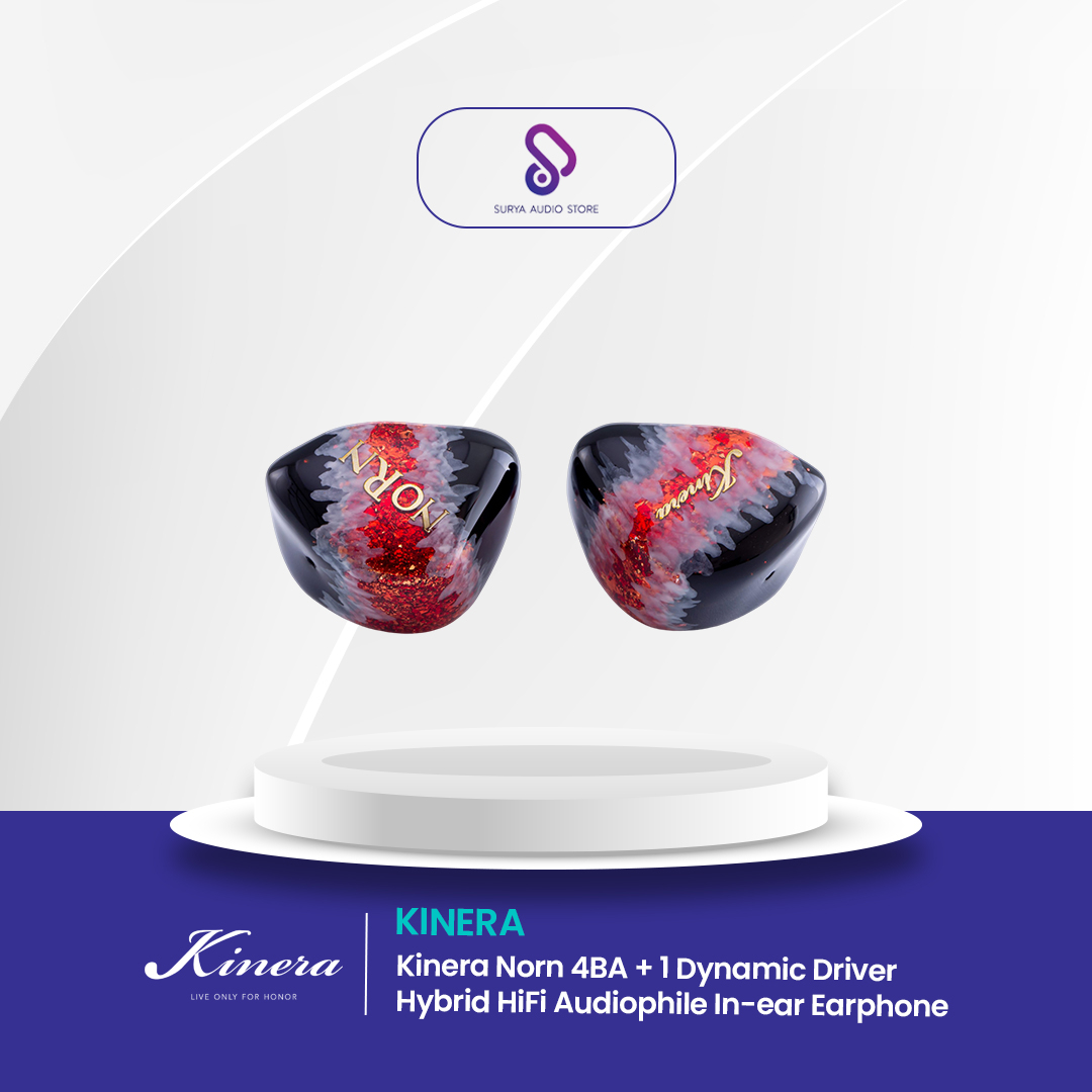 Jual Kinera Norn 4BA + 1 Dynamic Driver Hybrid HiFi Audiophile IEM ...