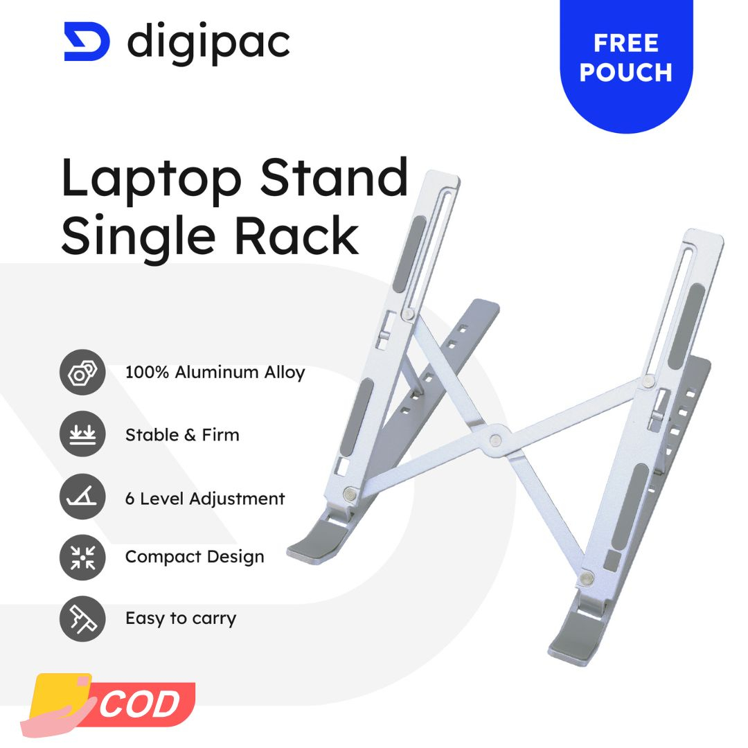 Jual Laptop Stand Aluminium Stand Tablet Holder Dudukan Meja Laptop ...