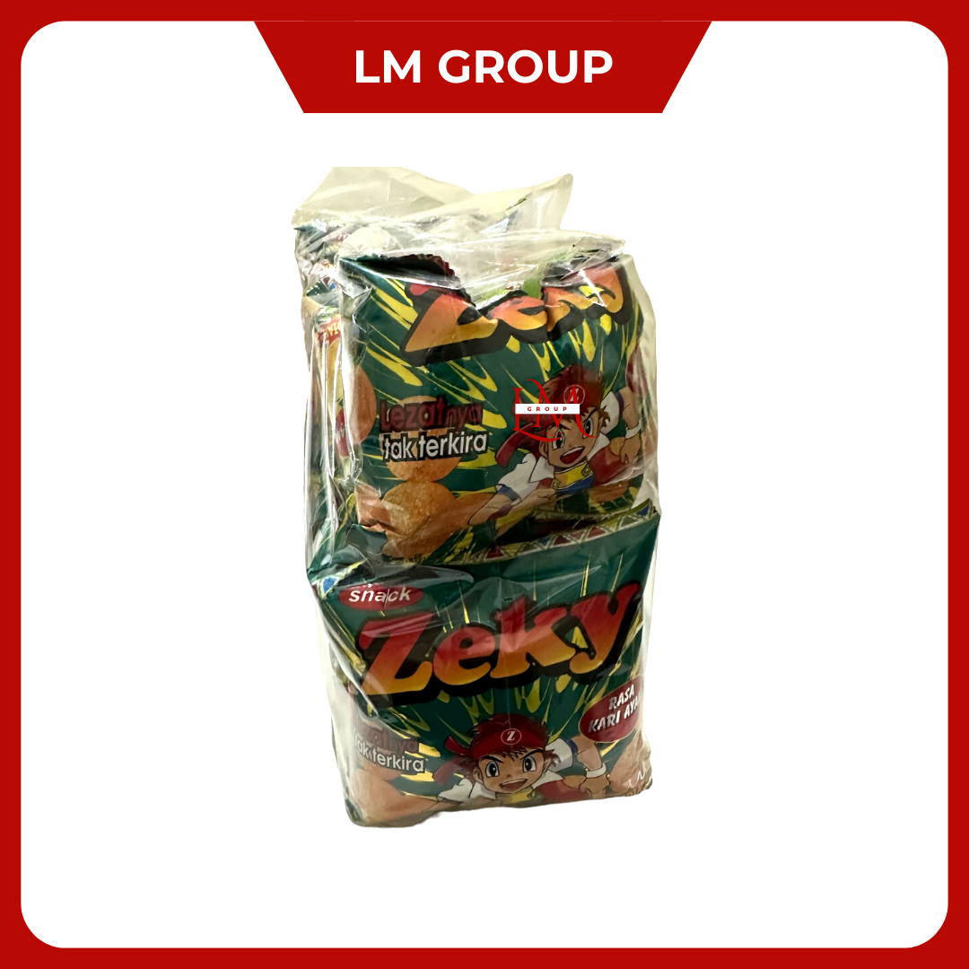 Jual Chiki Zeky Ecer 500 Rasa Kari Ayam 1 Pack Isi 10 pcs @7gr | Shopee ...