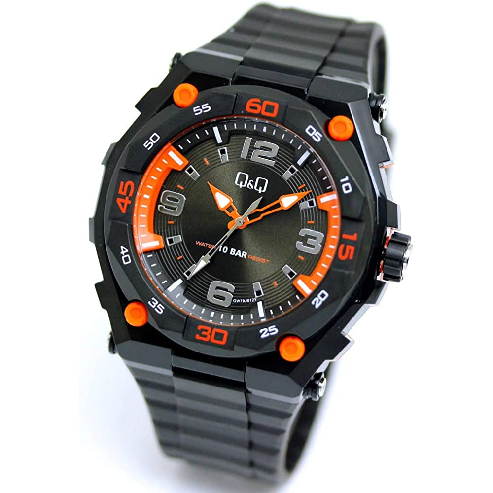 Jual SALE Jam Tangan Pria Sporty Rubber Analog Original Q&Q QNQ QQ GW79 ...