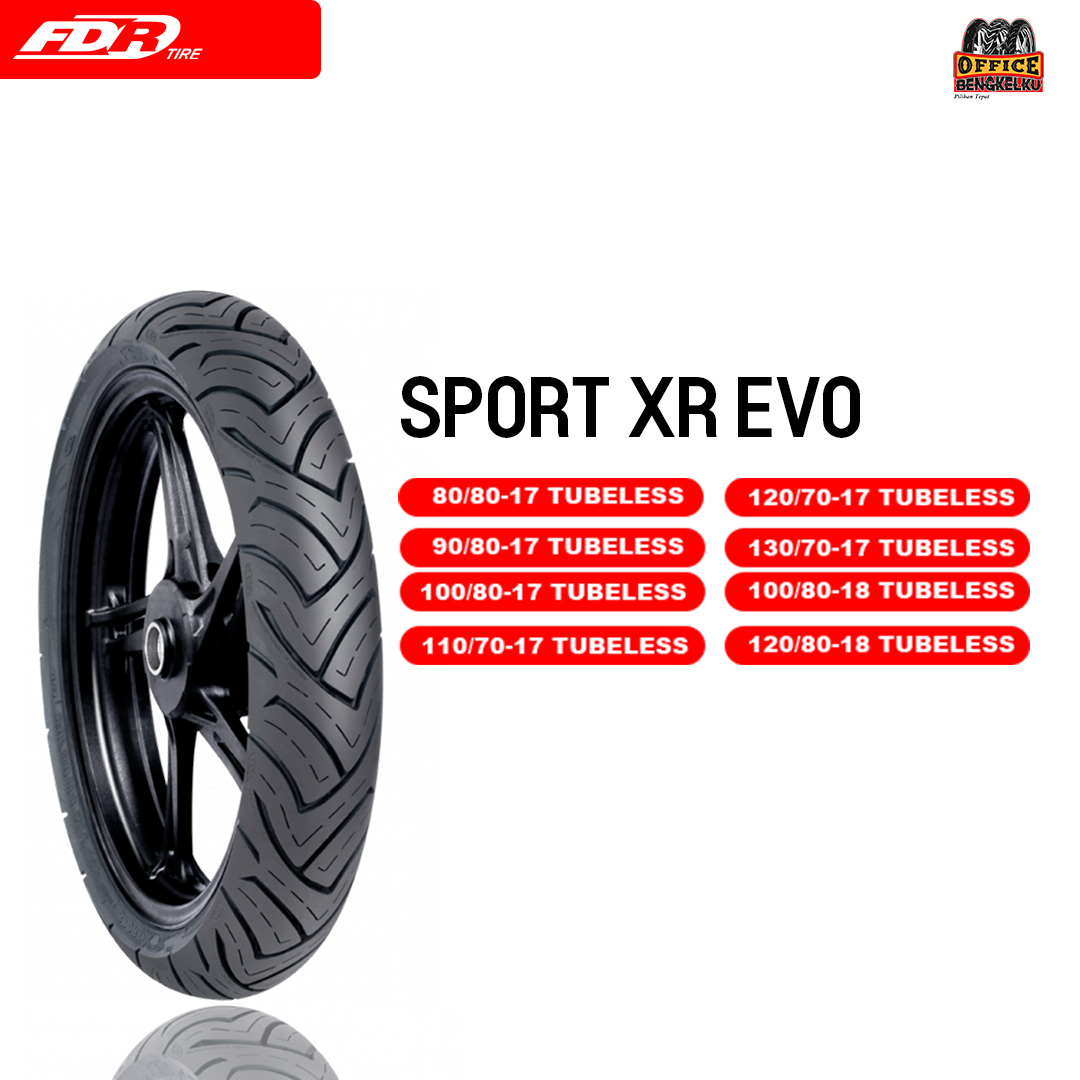 Jual FDR Tubeless SPORT XR EVO - Ban Motor Ring 17 | Shopee Indonesia