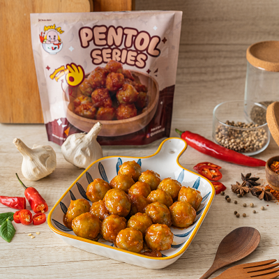 Jual PENTOL SERIES BUMBU PEDAS - ANAK ACI | Shopee Indonesia