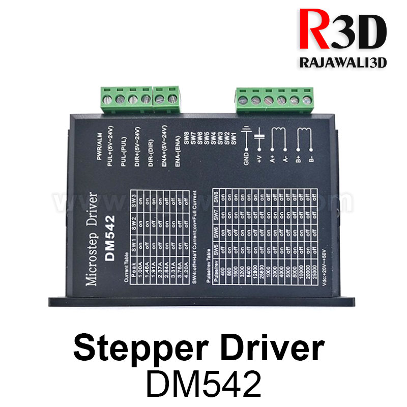 Jual Stepper Driver DM542 2phase 24-50VDC 4A | Shopee Indonesia