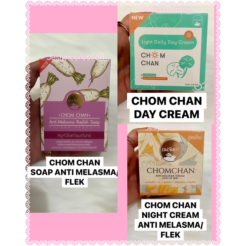 Jual CHOMCHAN ANTI MELASMA CREAM LIGHT UP SKIN ORIGINAL/CREAM ...