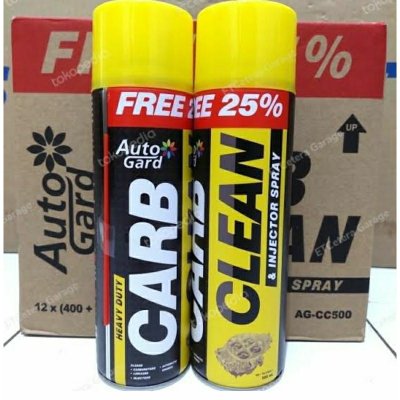 Jual Carbulator Cleaner & Injector cleaner autogard 500ml | Shopee ...