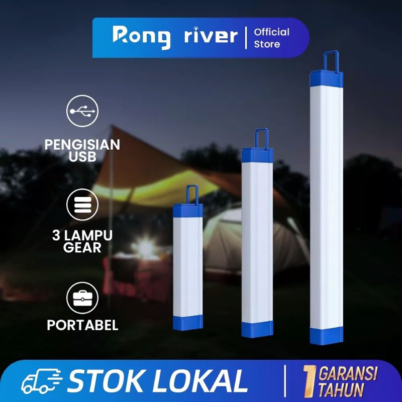 Jual lampu neon led panjang T7 usb bolam let portable emergency | Shopee Indonesia