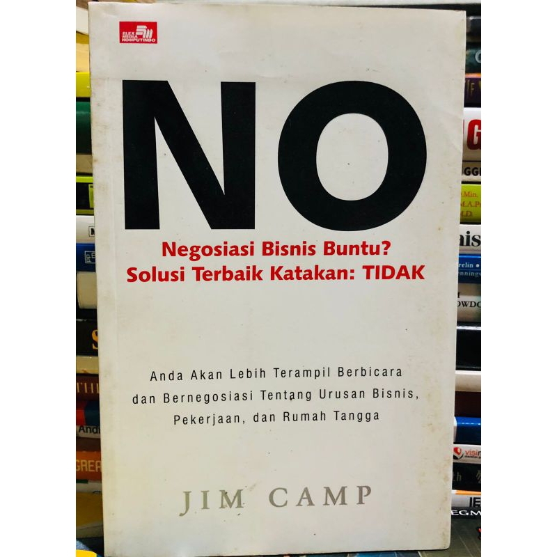 Jual buku motivasi. Jim Camp. NO. | Shopee Indonesia