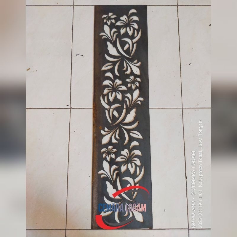 Jual plat laser cutting 20x80cm 1,5mm full CNC laser | Shopee Indonesia
