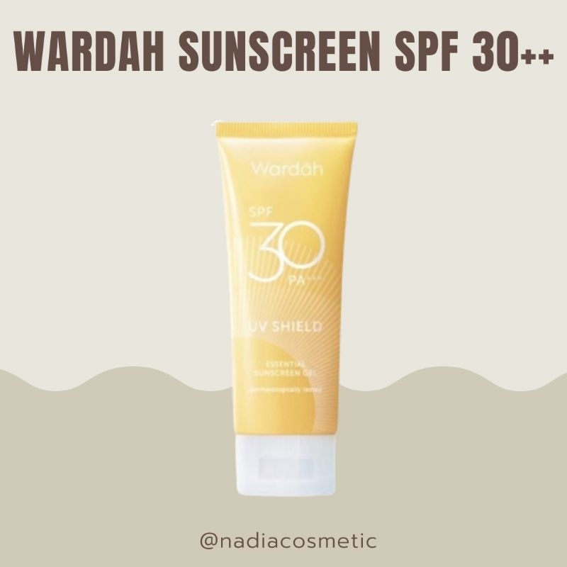 Jual WARDAH Sunscreen Gel Spf 30+++ | Shopee Indonesia