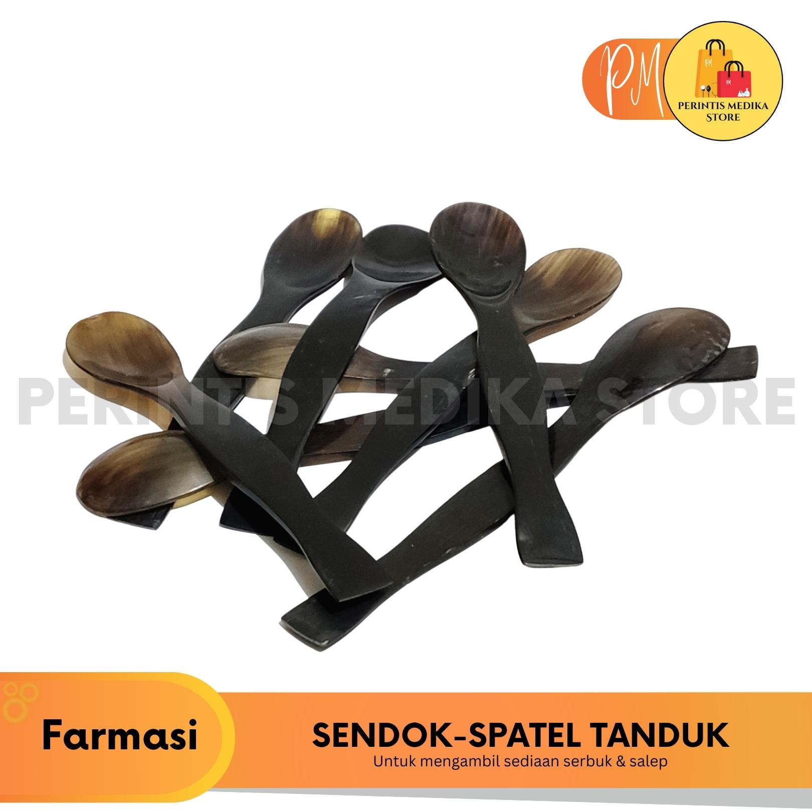 Jual Sendok-Spatel Tanduk Multifungsi l Alat Untuk Mengambil Sample ...